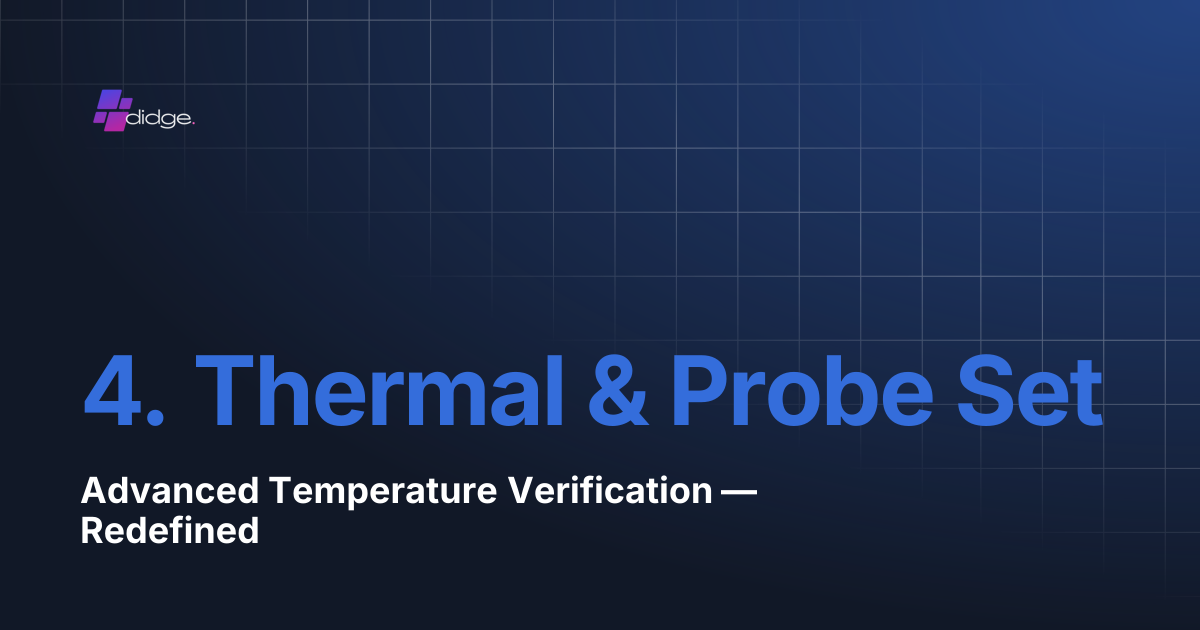 4. Thermal & Probe Set | Pricing | Home